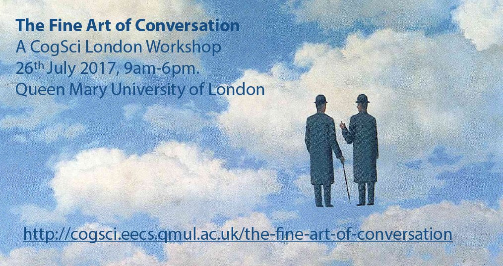 Workshop: The Fine Art of Conversation – Cognitive Science Research Group